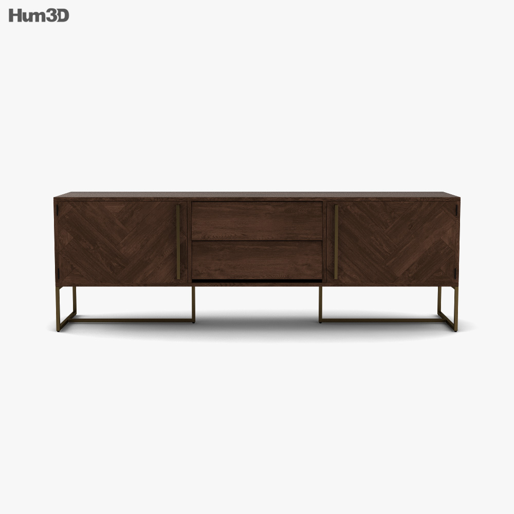 Dutchbone Class Sideboard 3D model - Download in MAX, OBJ, FBX, C4D
