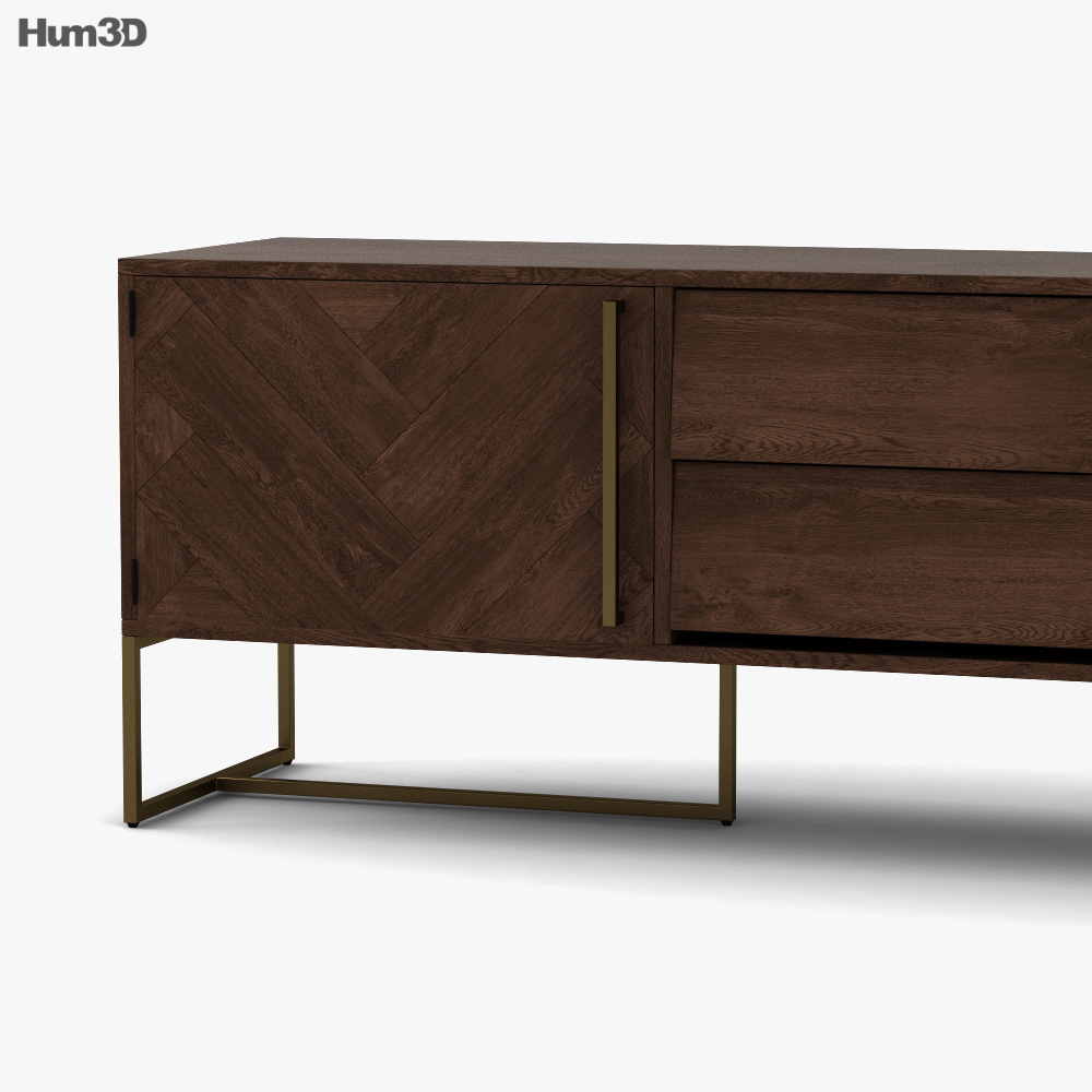 Dutchbone Class Sideboard 3D model - Download in MAX, OBJ, FBX, C4D