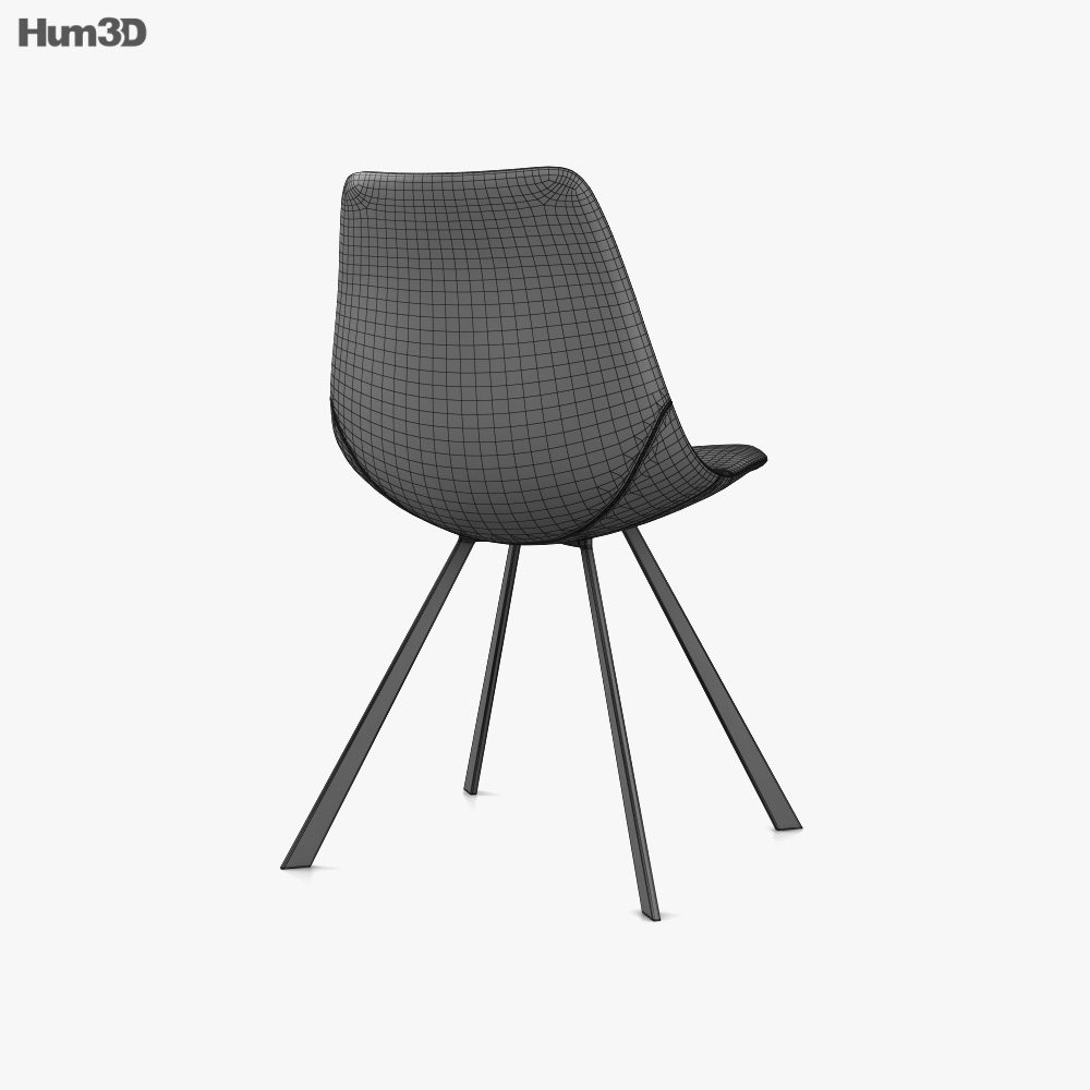 Dutchbone Franky Chair 3D model - Download in MAX, OBJ, FBX, C4D