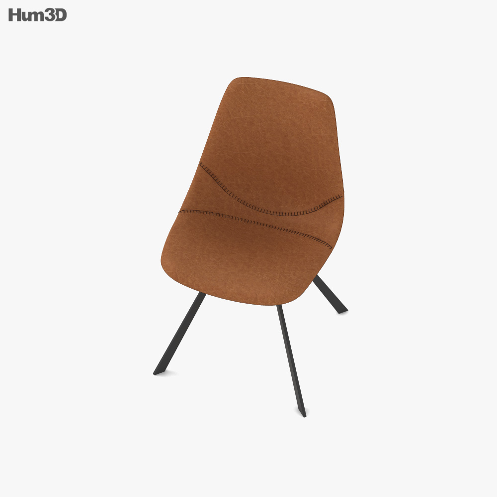 Dutchbone Franky Chair 3D model - Download in MAX, OBJ, FBX, C4D