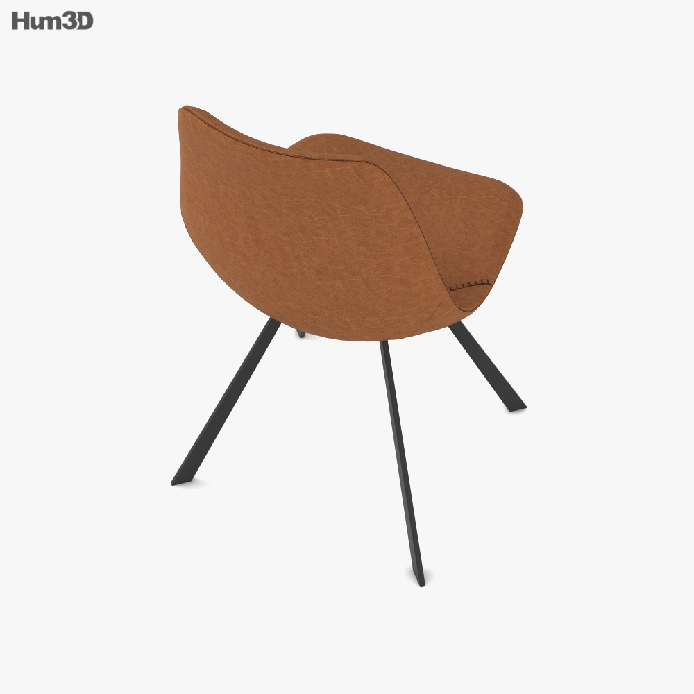 Dutchbone Franky Chair 3D model - Download in MAX, OBJ, FBX, C4D