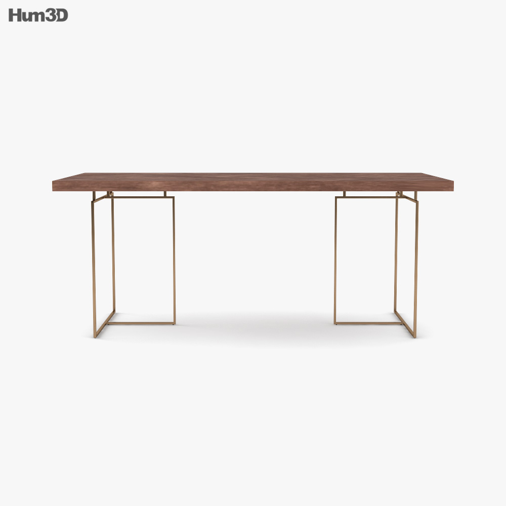 Dutchbone Dining table 3D model - Download in MAX, OBJ, FBX, C4D