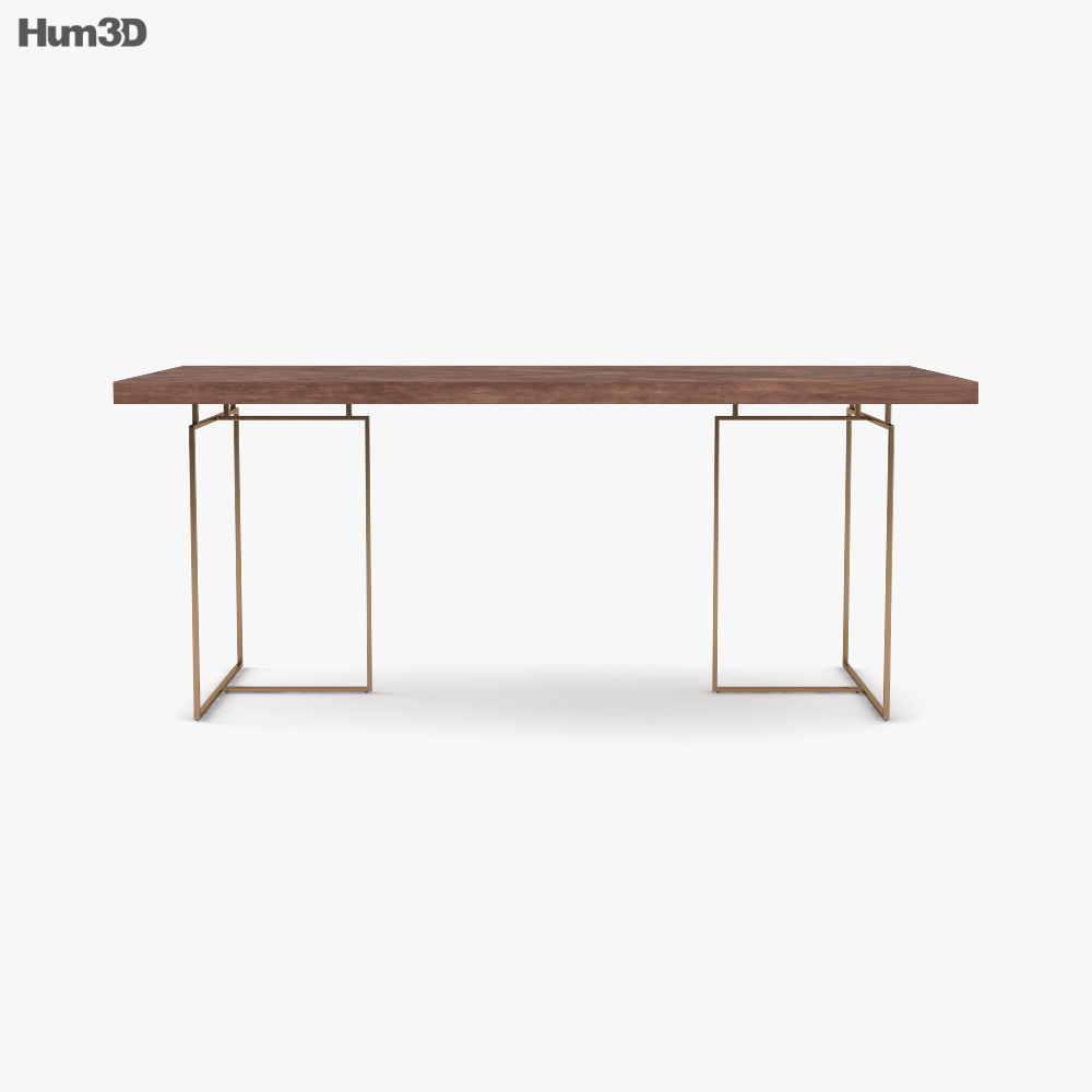 Dutchbone Dining table 3D model - Download in MAX, OBJ, FBX, C4D