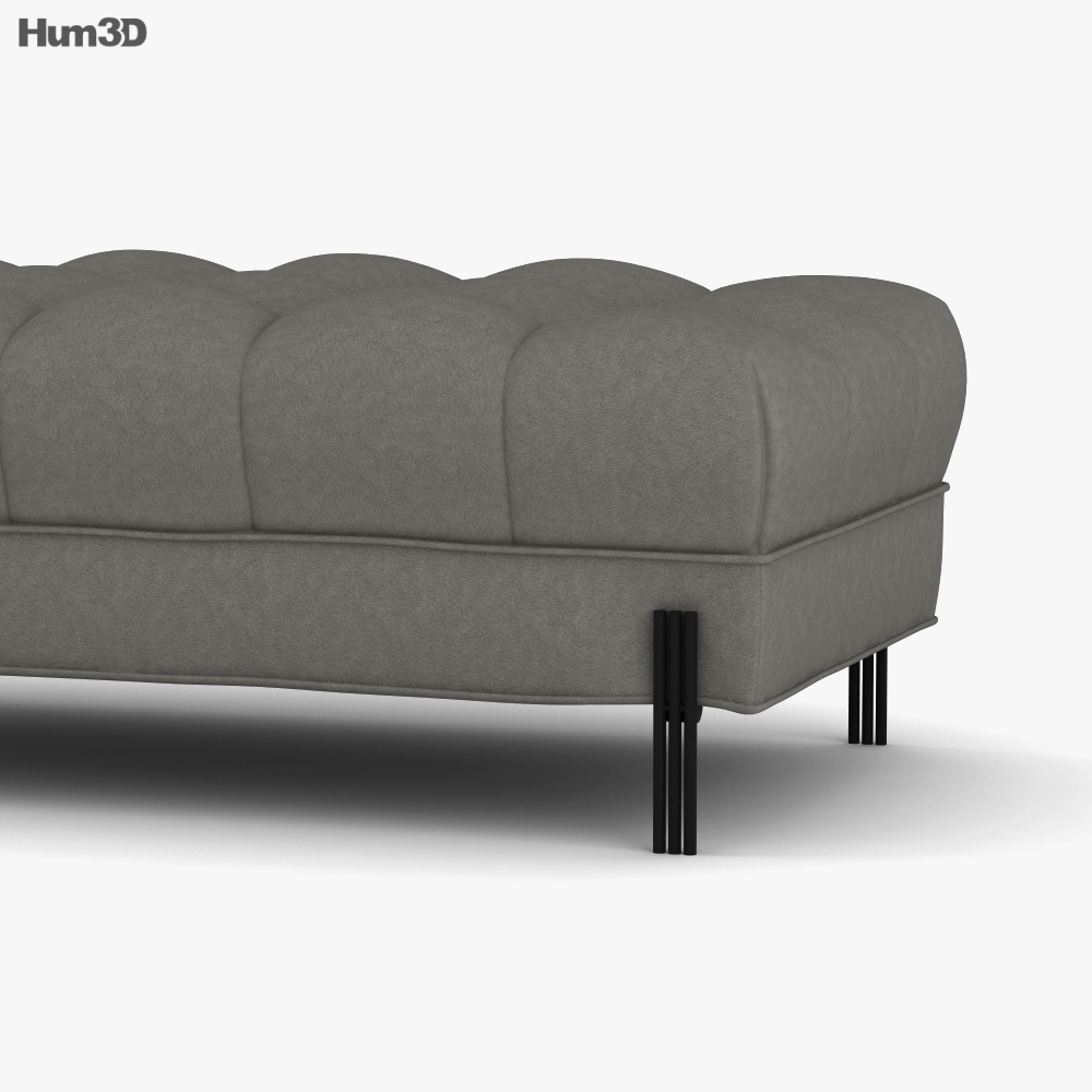 Eichholtz Sienna Bench 3D model - Download in MAX, OBJ, FBX, C4D