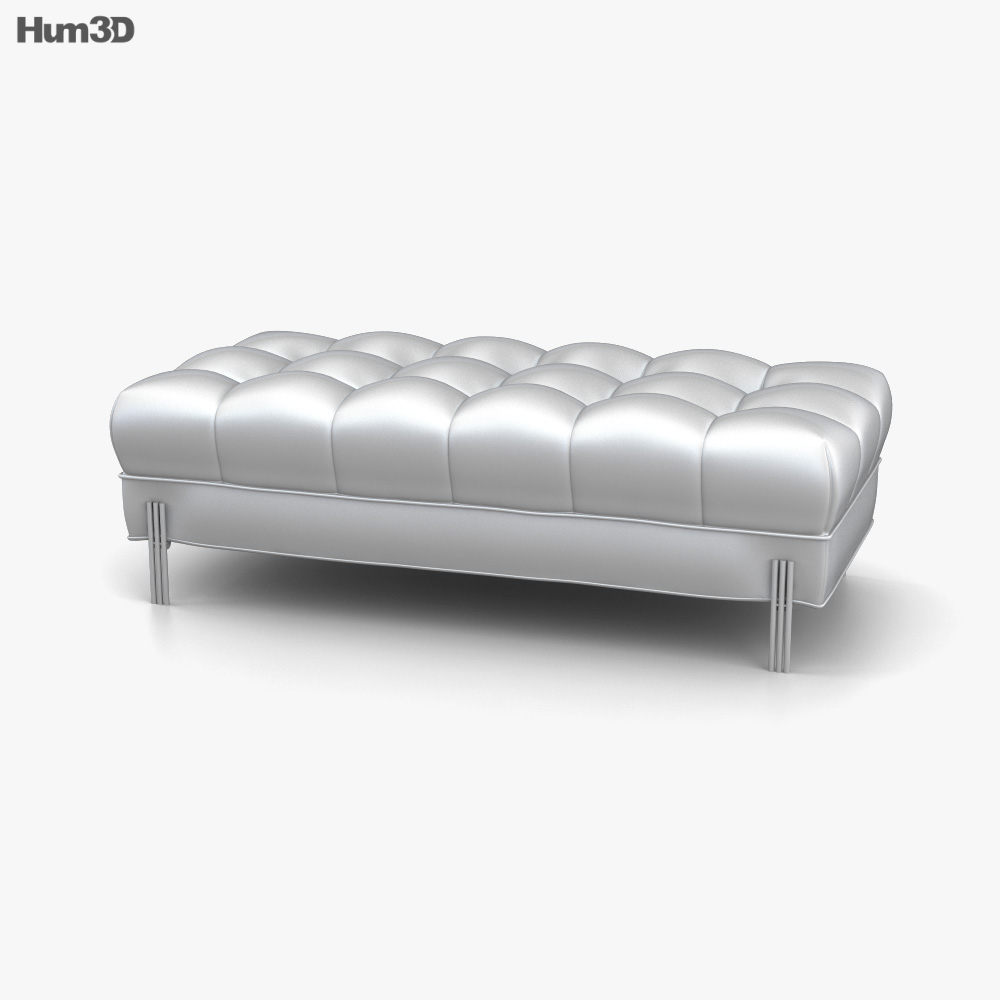 Eichholtz Sienna Bench 3D model - Download in MAX, OBJ, FBX, C4D