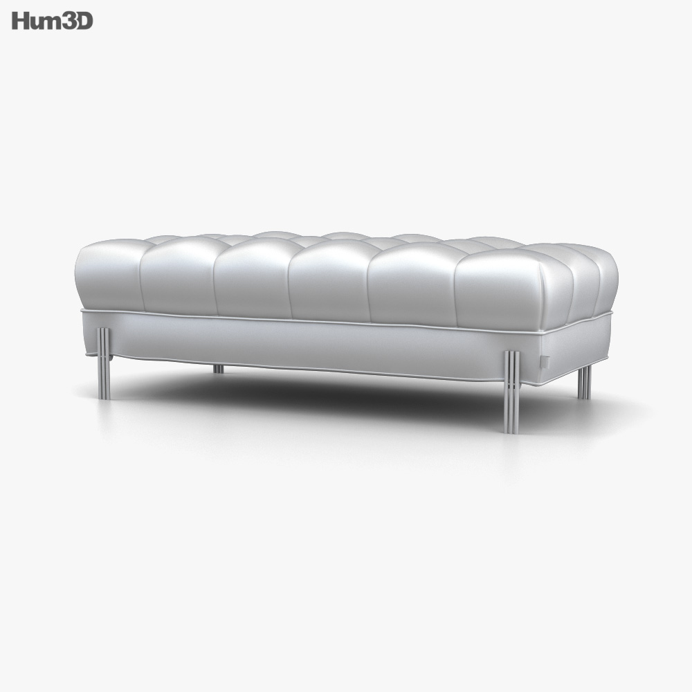 Eichholtz Sienna Bench 3D model - Download in MAX, OBJ, FBX, C4D