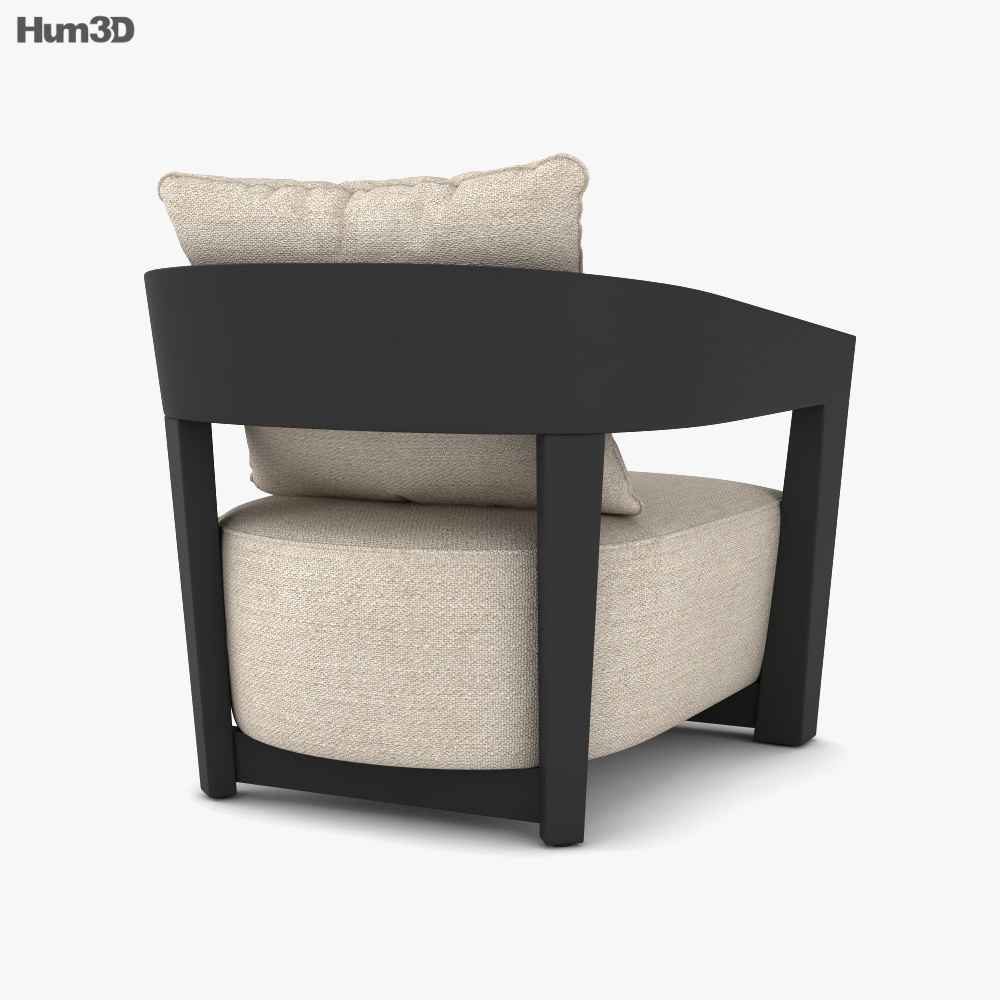 Eichholtz Rubautelli Chair 3D model - Download in MAX, OBJ, FBX, C4D