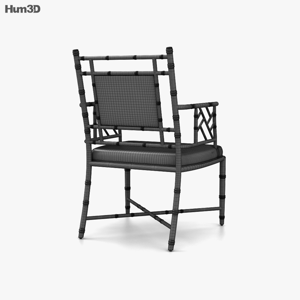 Eichholtz Germaine Chair 3D model - Download in MAX, OBJ, FBX, C4D