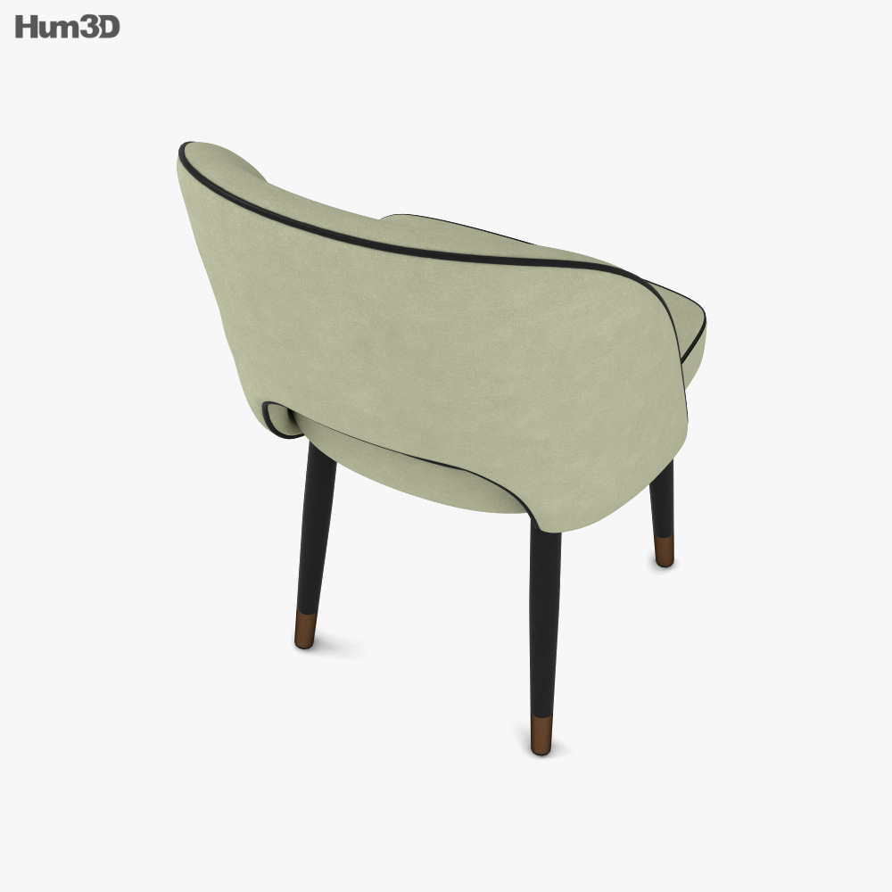 Eichholtz Cliff Chair 3D model - Download in MAX, OBJ, FBX, C4D