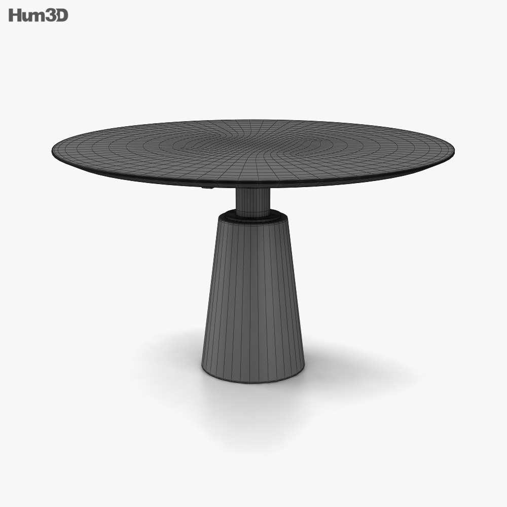Eichholtz Genova Dining table 3D model - Download in MAX, OBJ, FBX, C4D