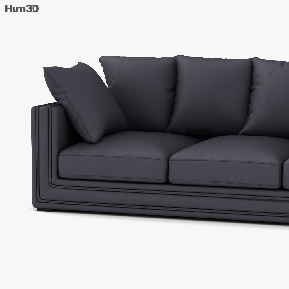 Eichholtz Menorca Sofa 3D model - Download in MAX, OBJ, FBX, C4D