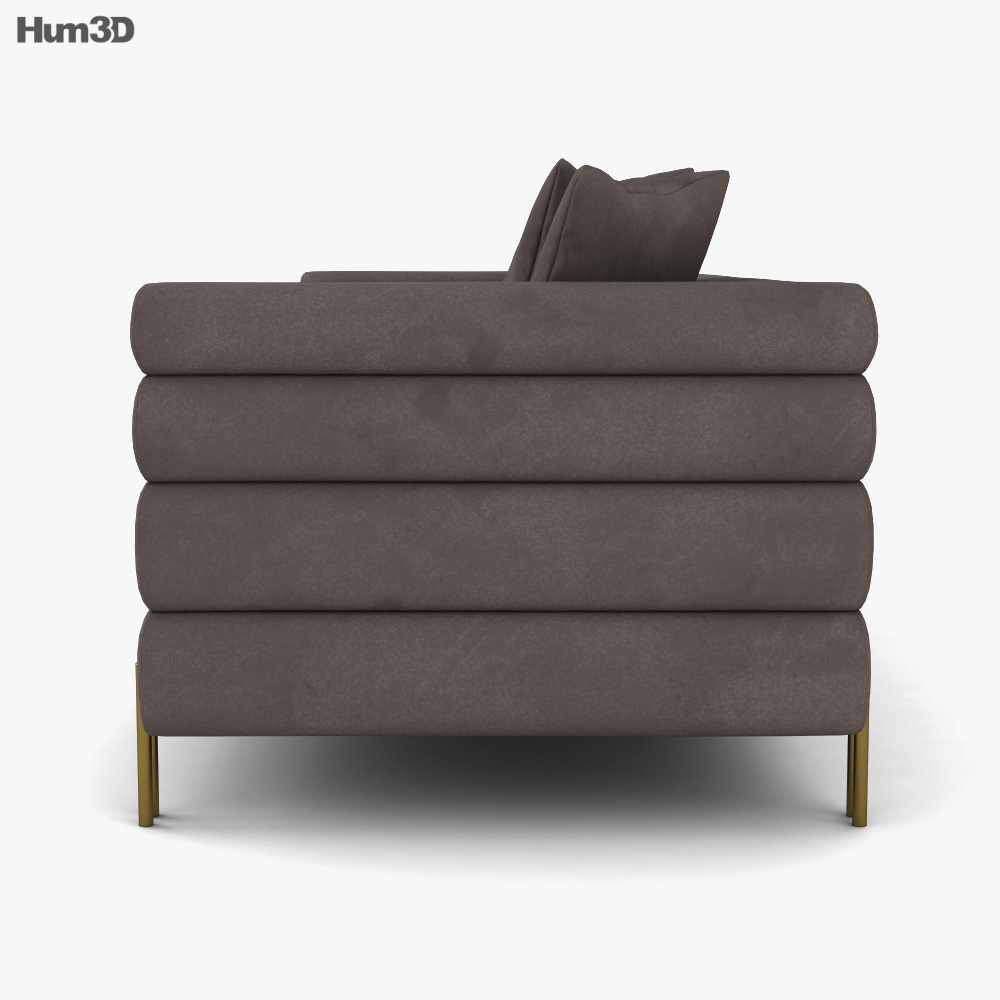 Eichholtz York Sofa 3D model - Download in MAX, OBJ, FBX, C4D