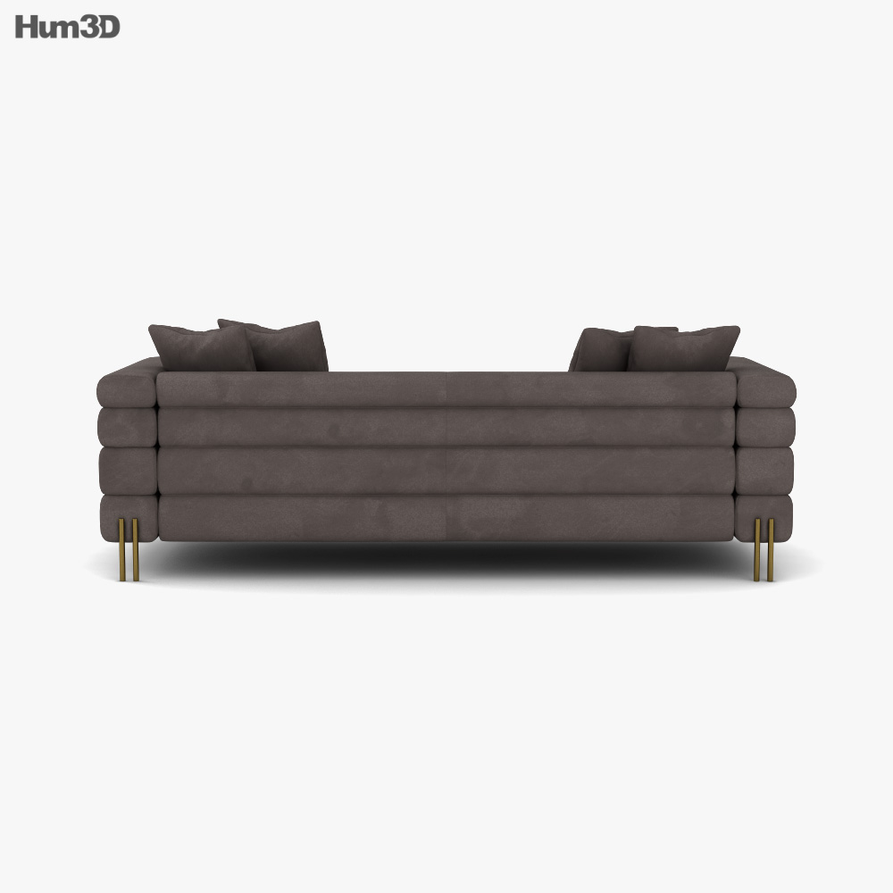 Eichholtz York Sofa 3D model - Download in MAX, OBJ, FBX, C4D