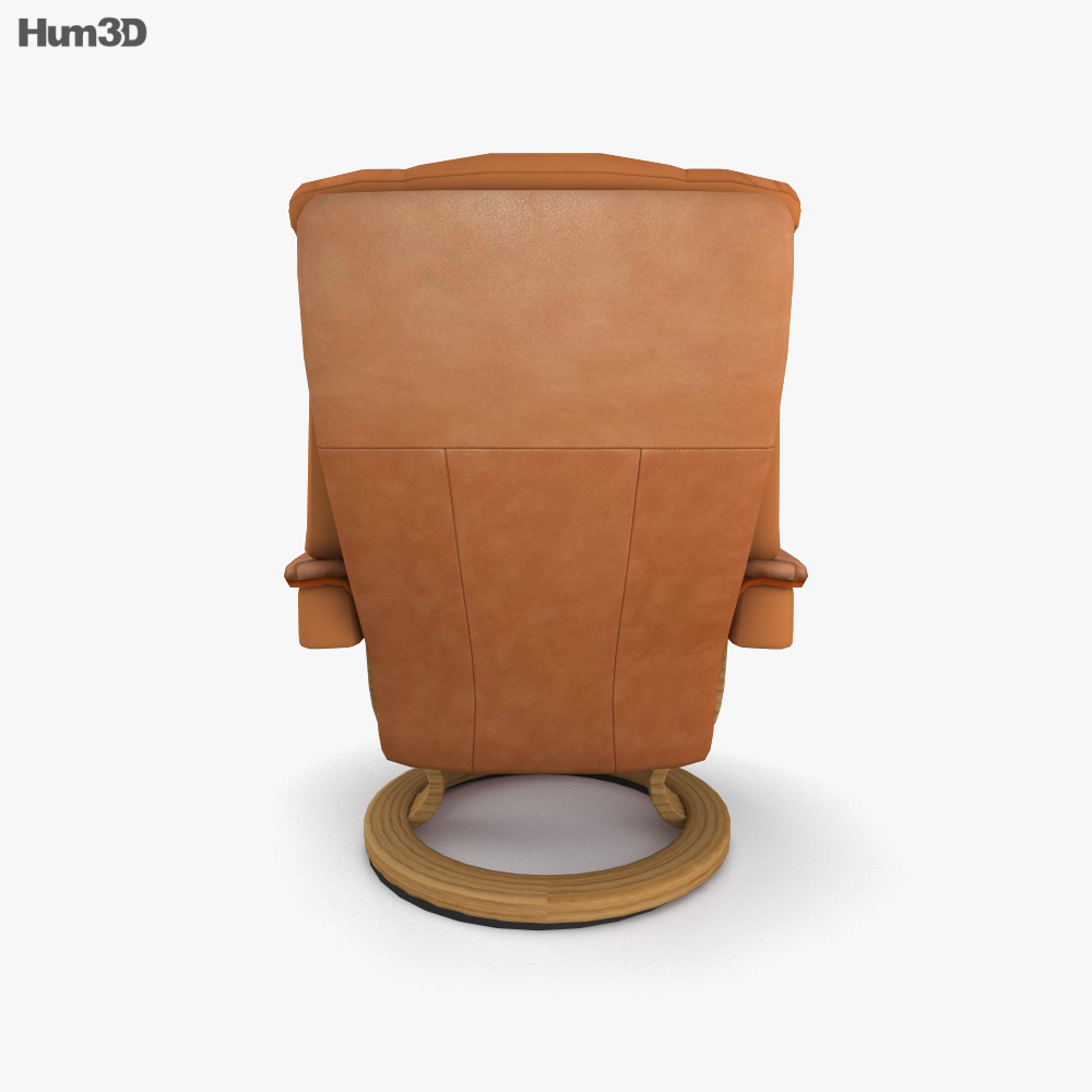 Ekornes Mayfair Armchair 3D model - Download in MAX, OBJ, FBX, C4D