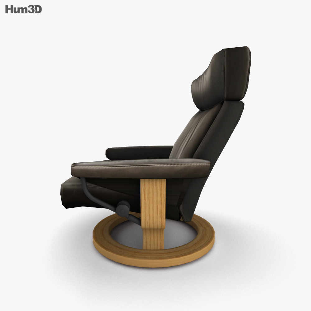 Ekornes Taurus Chair 3D model - Download in MAX, OBJ, FBX, C4D