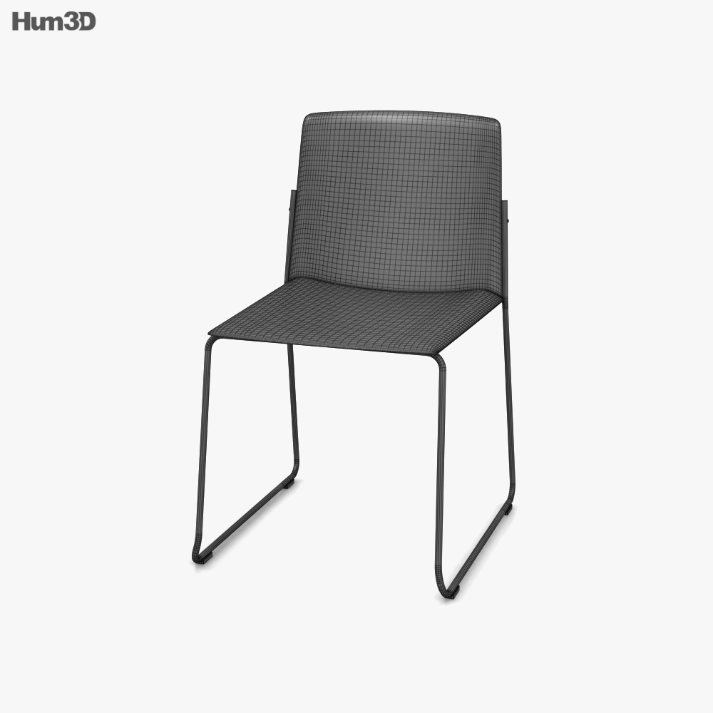 Enea Ema Chair 3D model - Download in MAX, OBJ, FBX, C4D