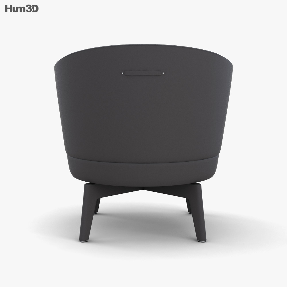 Fendi Casa Doyle Armchair 3D model - Download in MAX, OBJ, FBX, C4D