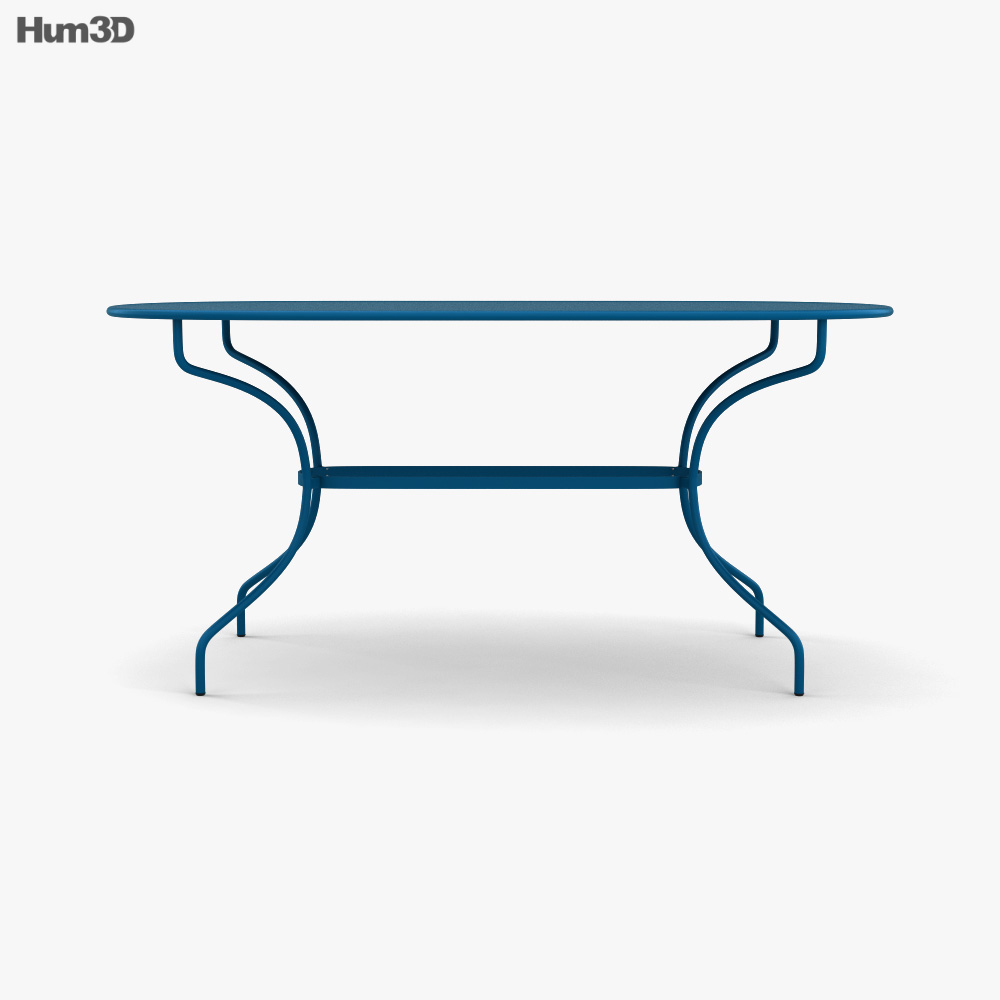 Fermob Opera Oval Table 3D model - Download in MAX, OBJ, FBX, C4D
