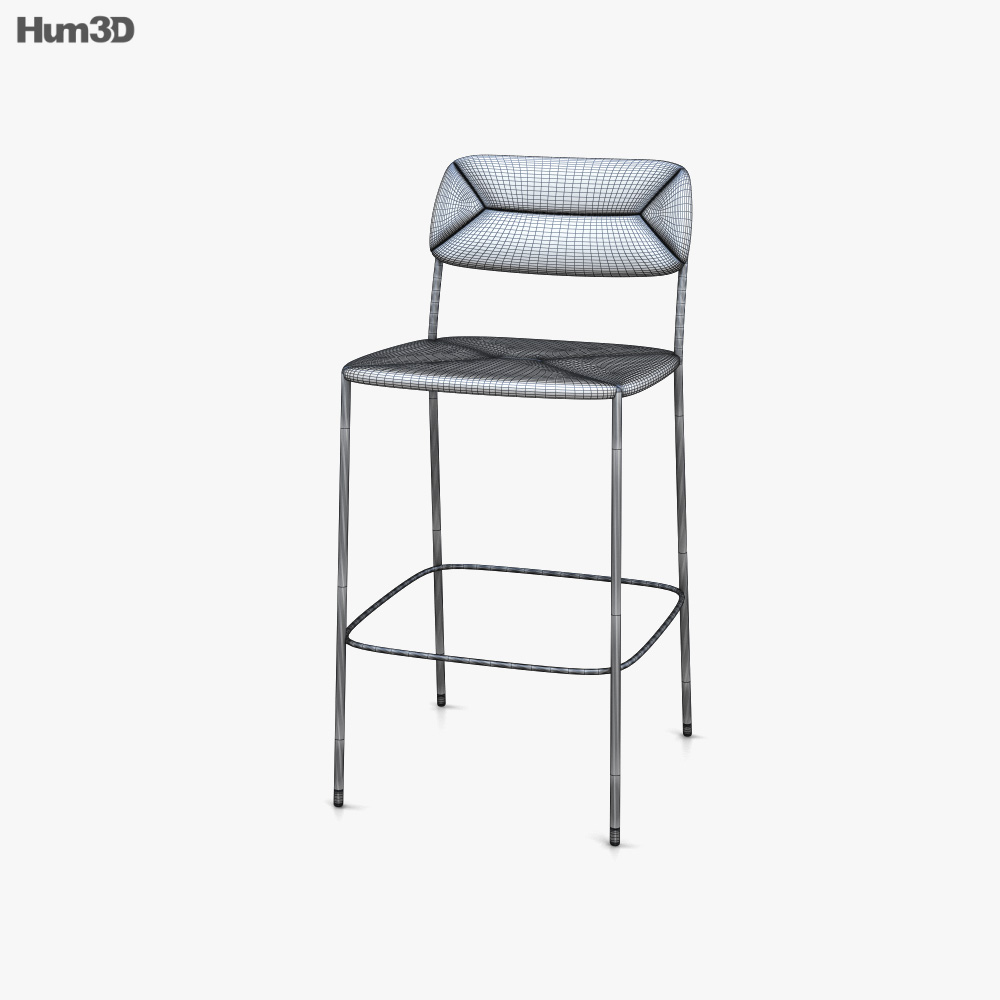 Flexform First Steps Chair 3D model - Download in MAX, OBJ, FBX, C4D