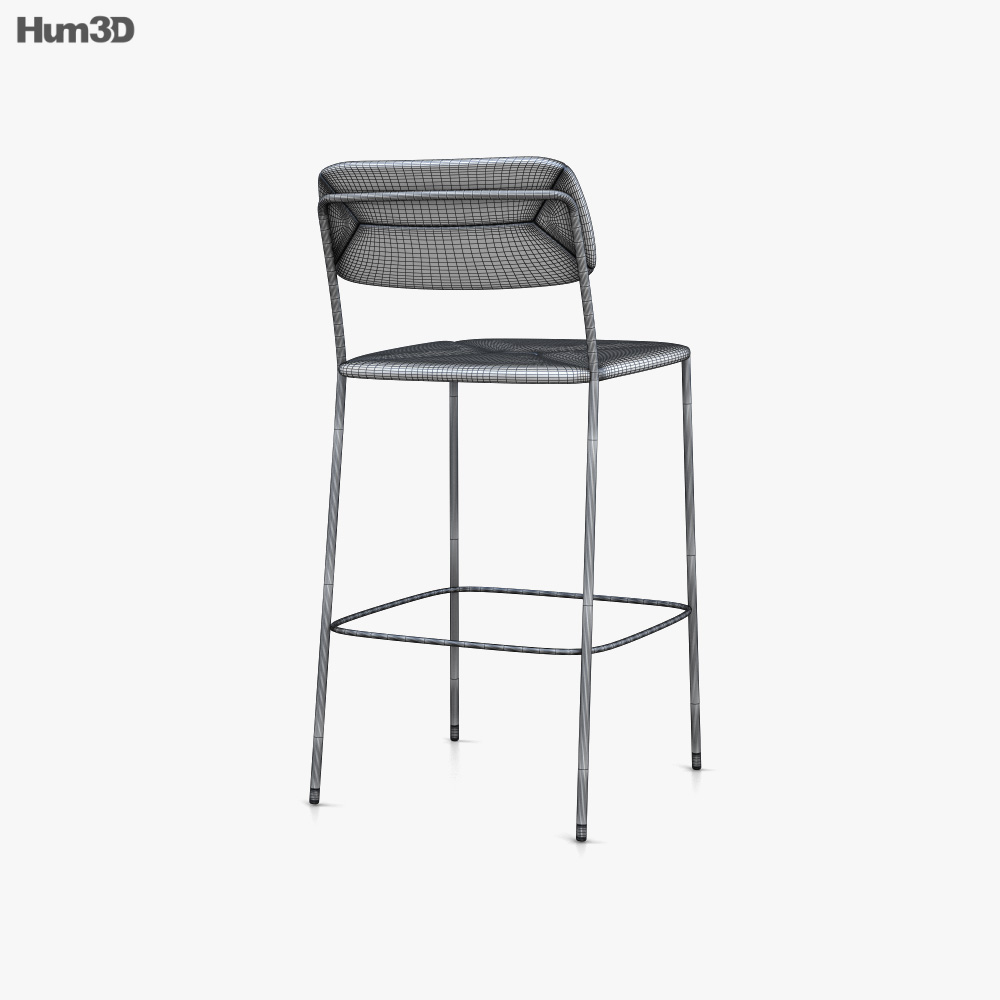 Flexform First Steps Chair 3D model - Download in MAX, OBJ, FBX, C4D