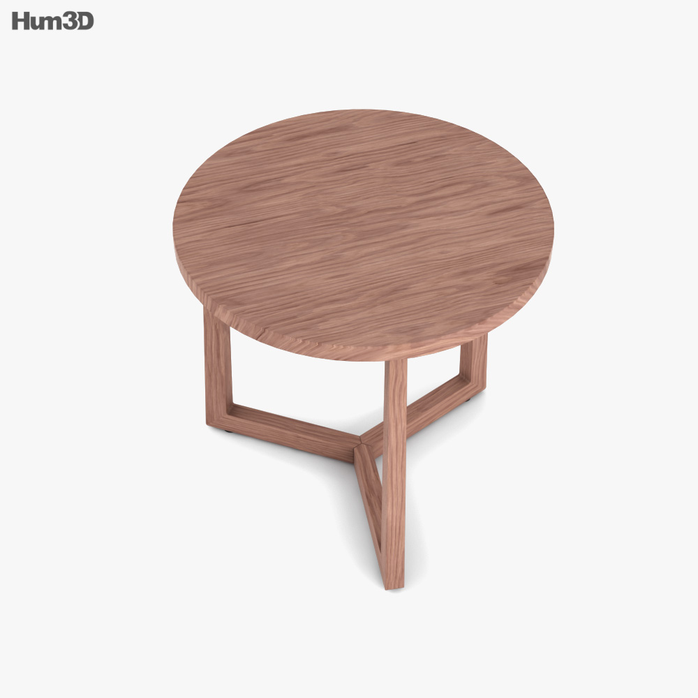 Flexform Jiff Table 3D model - Download in MAX, OBJ, FBX, C4D