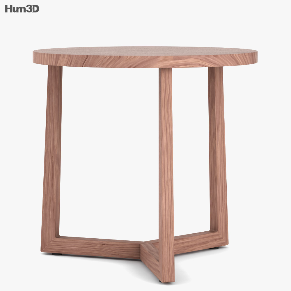 Flexform Jiff Table 3D model - Download in MAX, OBJ, FBX, C4D