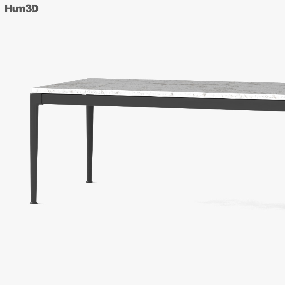 Flexform Pico Dining table 3D model - Download in MAX, OBJ, FBX, C4D