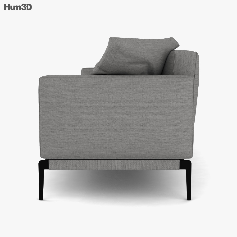 Flexform Romeo Sofa 3D model - Download in MAX, OBJ, FBX, C4D