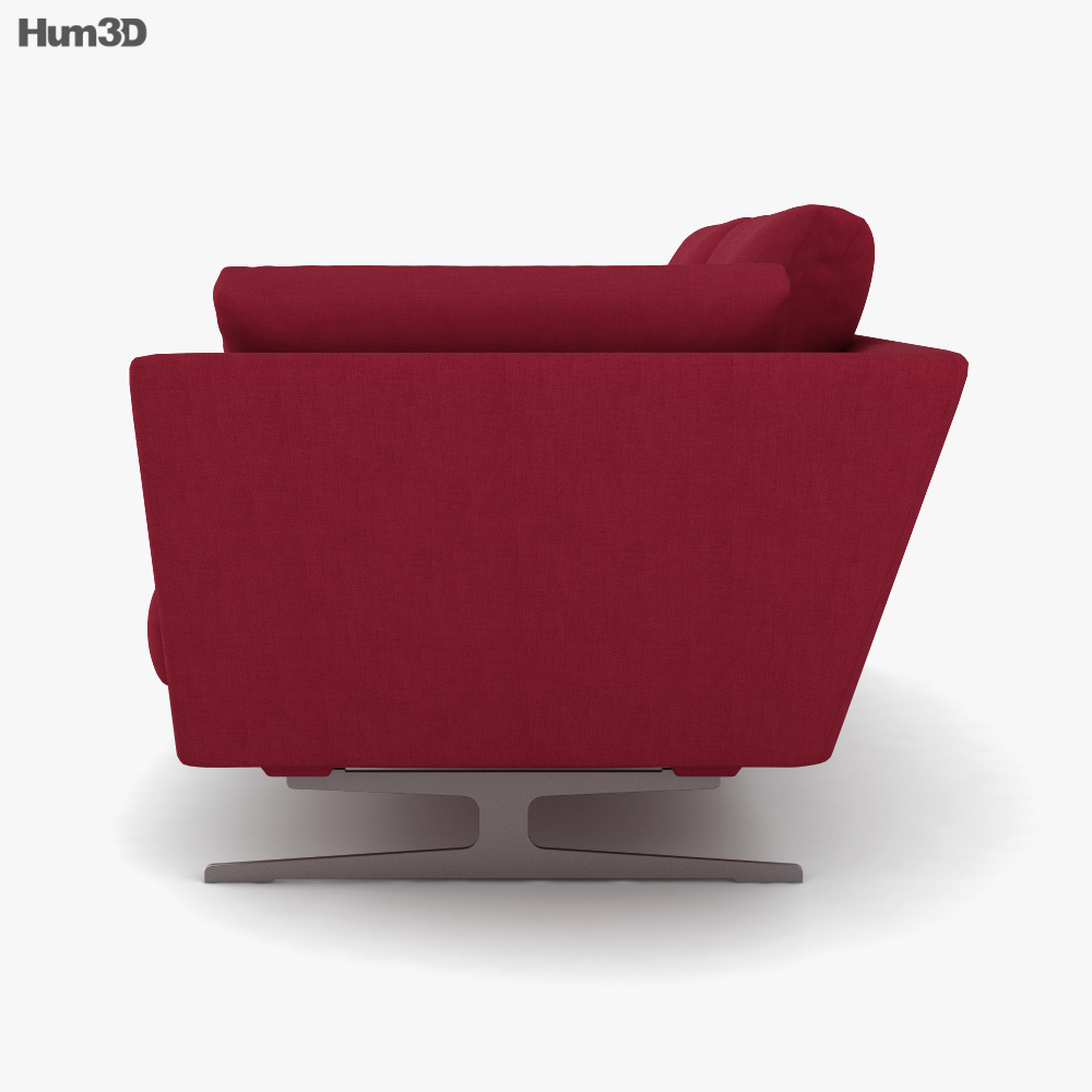 Flexform Zeus Sofa 3D model - Download in MAX, OBJ, FBX, C4D