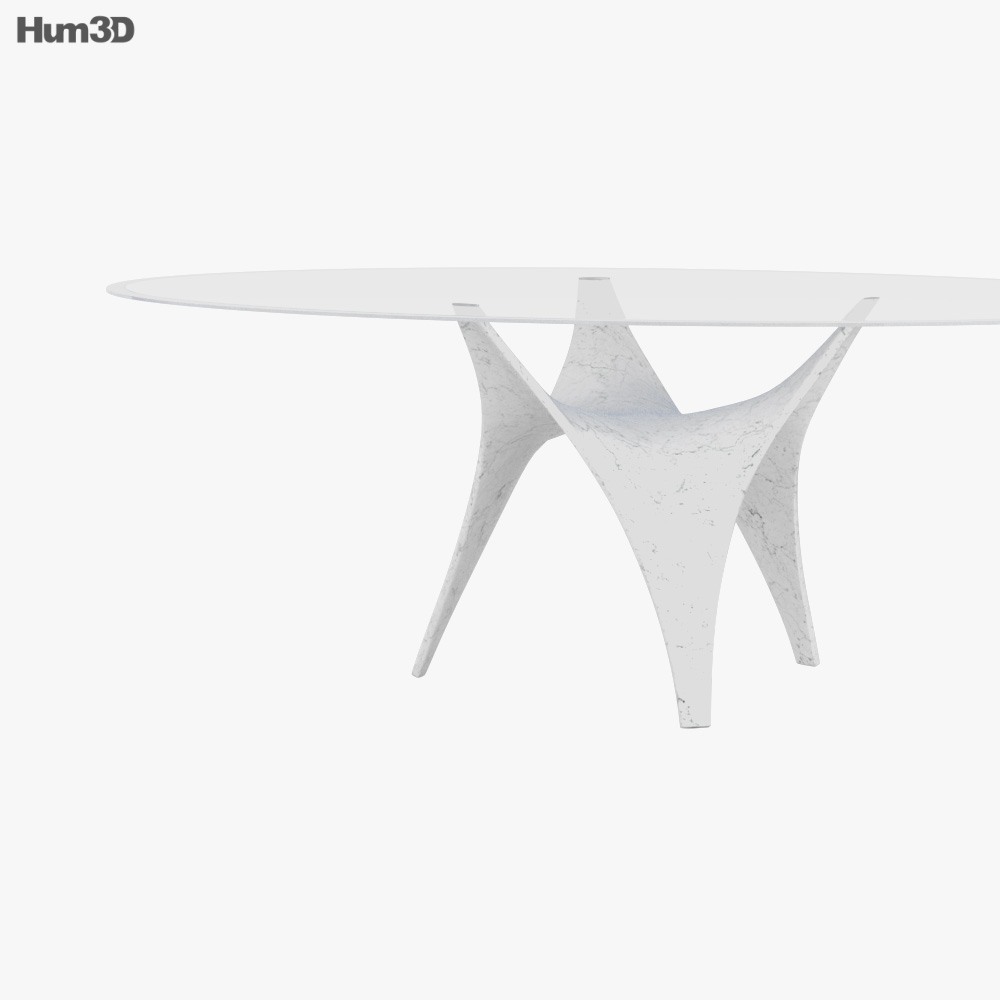 Foster And Partners Arc Table 3D model - Download in MAX, OBJ, FBX, C4D