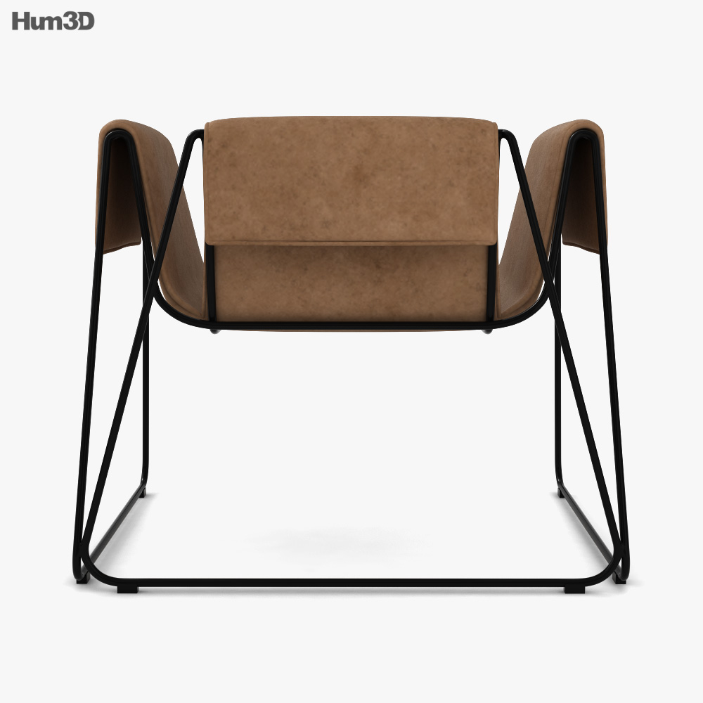 Frag Stefania Andorlini Arche Lounge chair 3D model - Download in MAX ...