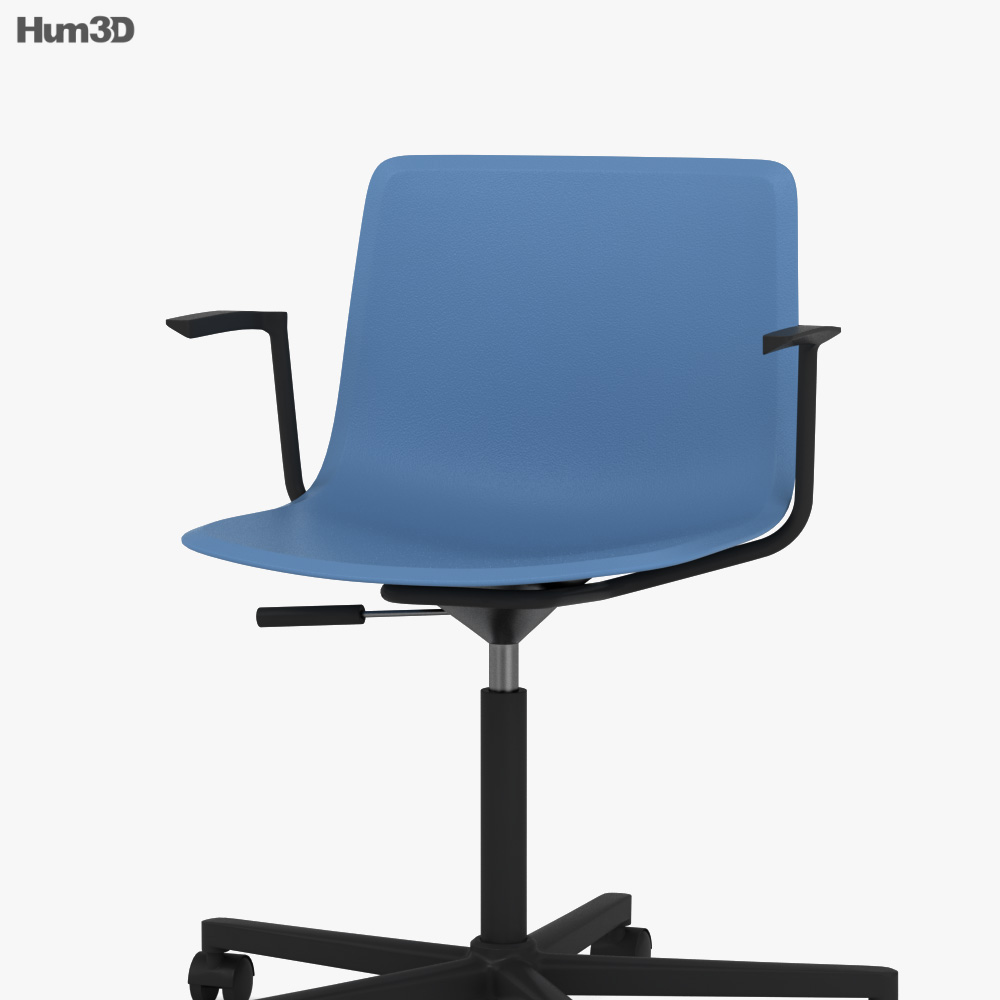 Fredericia Pato Office chair 3D model - Download in MAX, OBJ, FBX, C4D