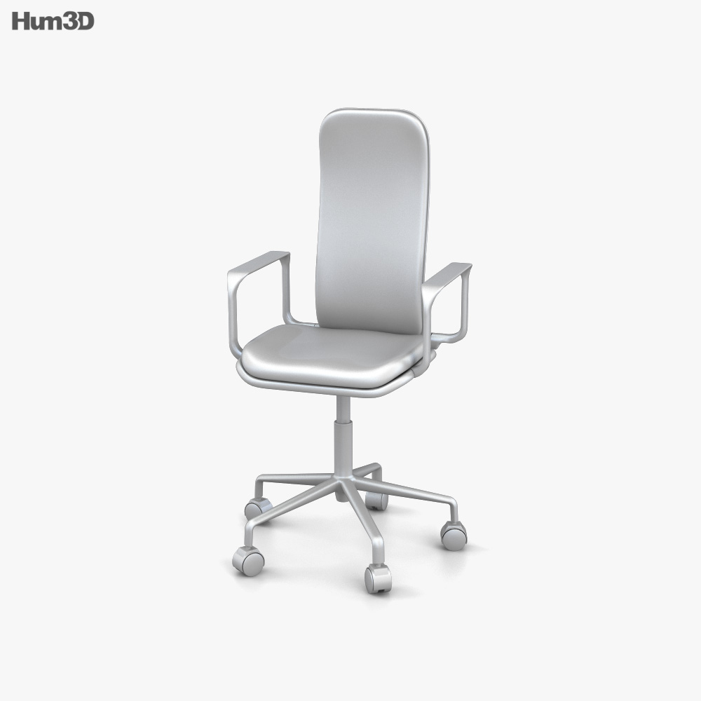 Frederick Scott Supporto Office chair 3D model - Download in MAX, OBJ ...