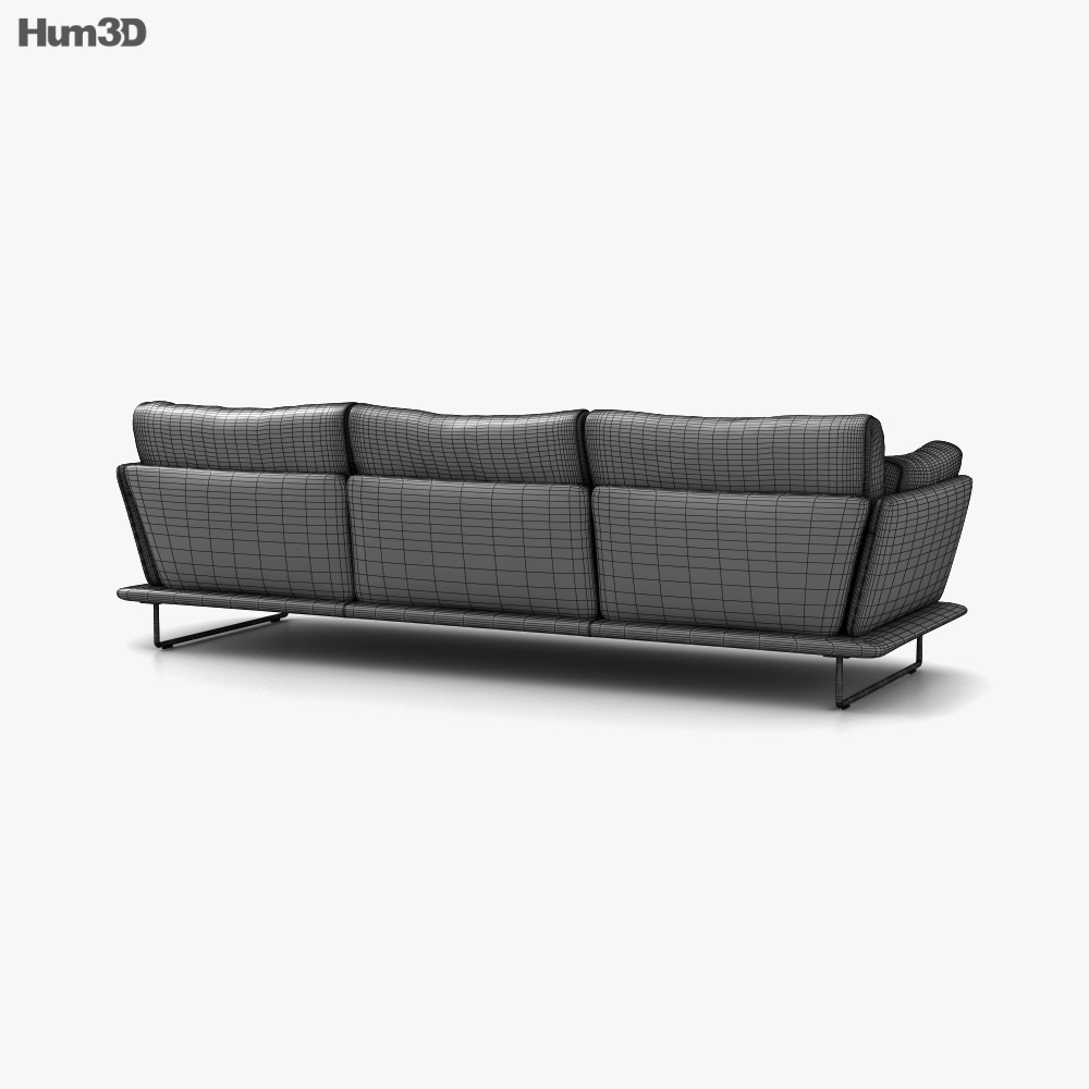Gamma Vessel Sofa 3D model - Download in MAX, OBJ, FBX, C4D