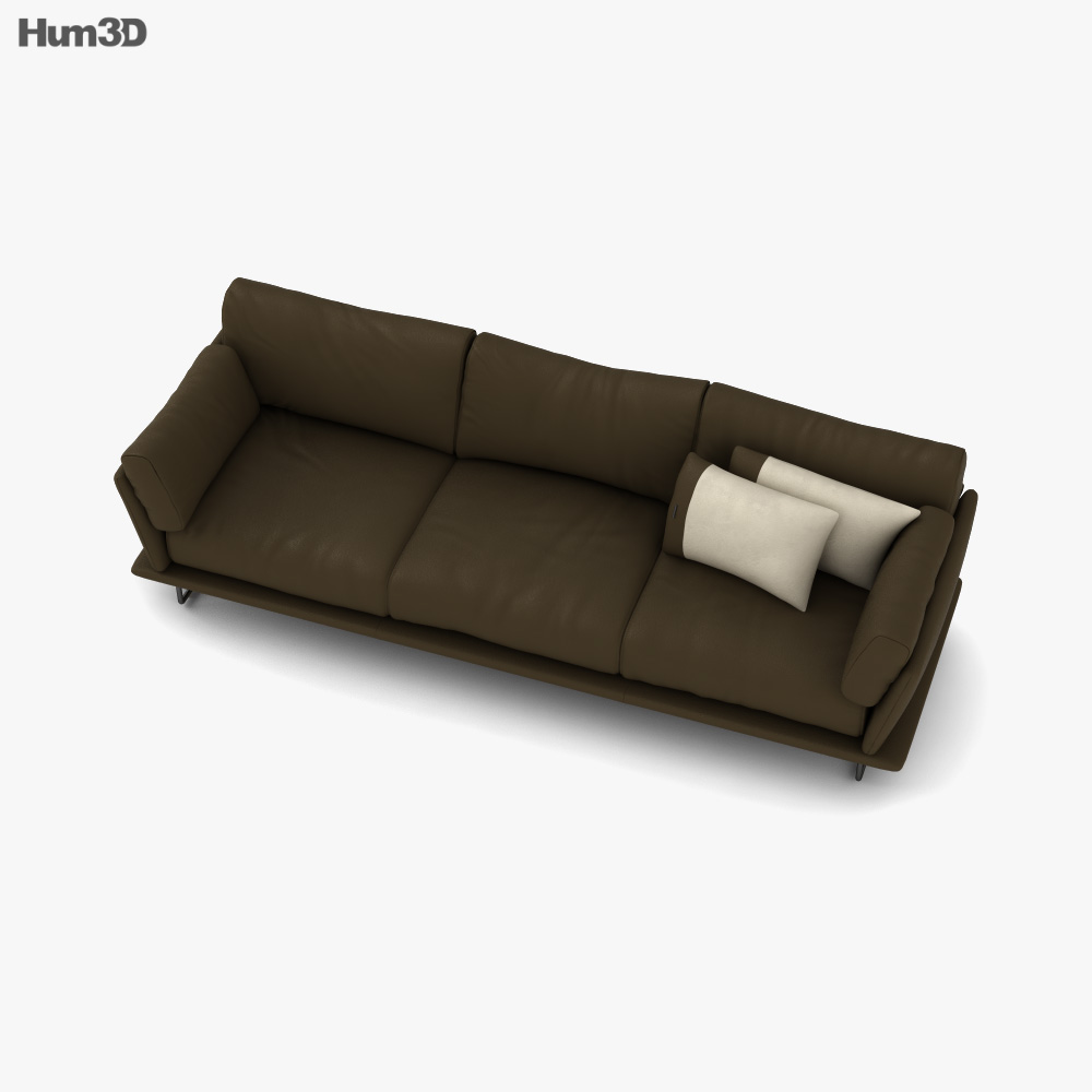 Gamma Vessel Sofa 3D model - Download in MAX, OBJ, FBX, C4D