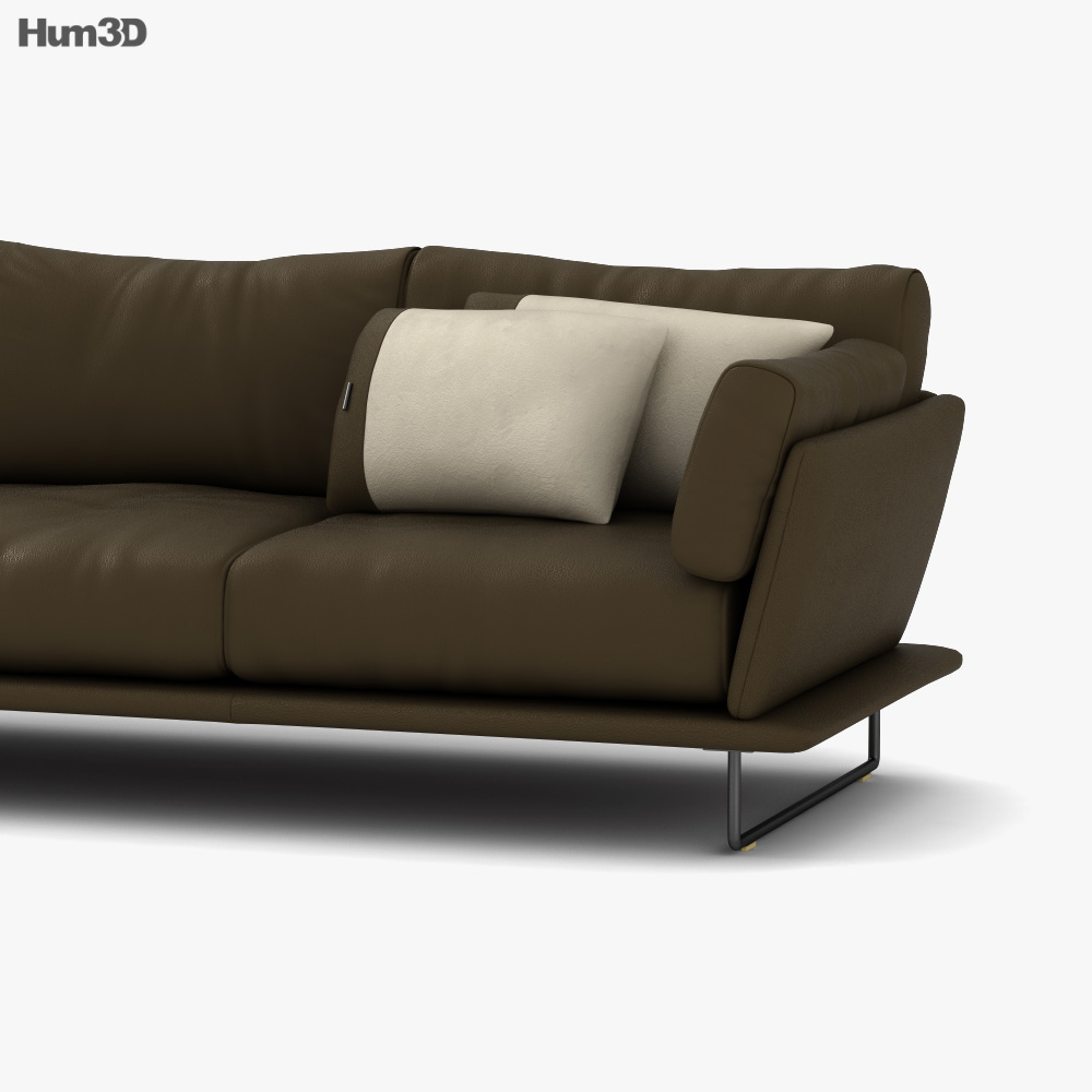 Gamma Vessel Sofa 3D model - Download in MAX, OBJ, FBX, C4D
