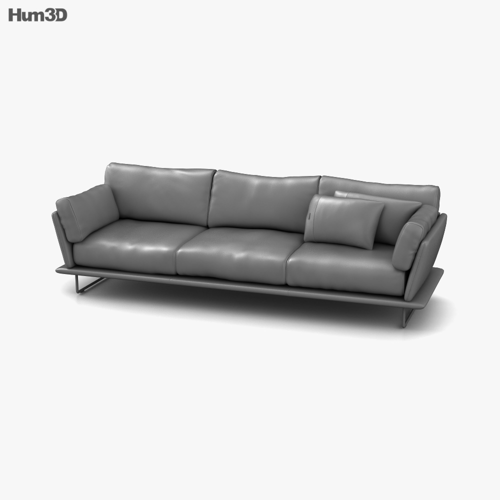 Gamma Vessel Sofa 3D model - Download in MAX, OBJ, FBX, C4D