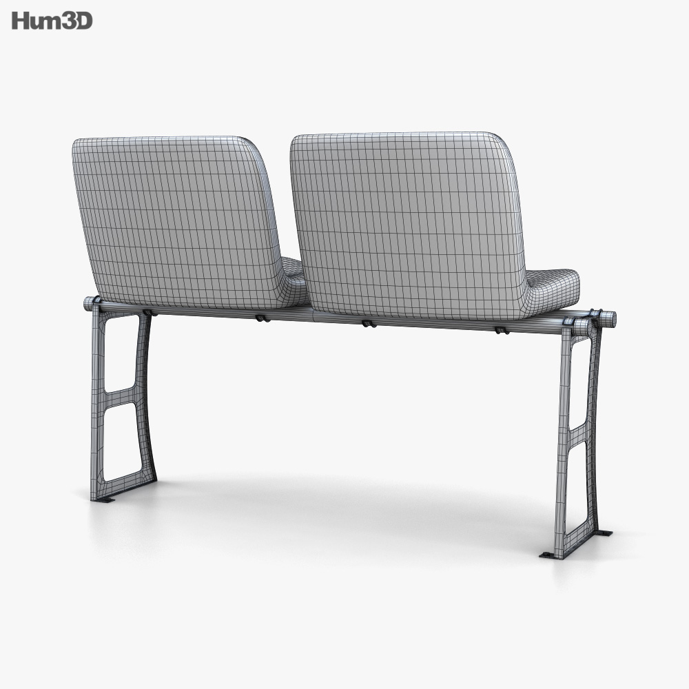 Stadium Seats 3D model - Download in MAX, OBJ, FBX, C4D