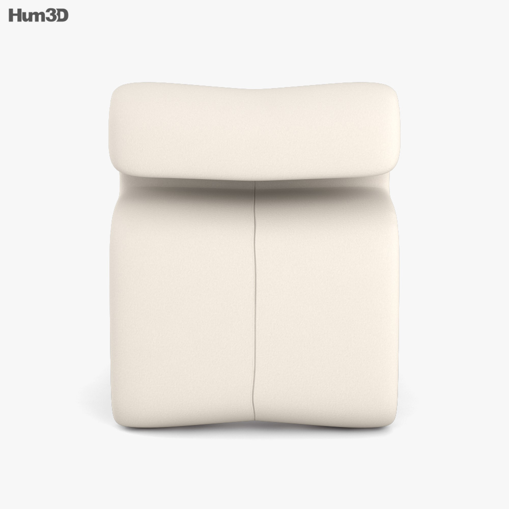 Etcetera Lounge chair 3D model - Download in MAX, OBJ, FBX, C4D
