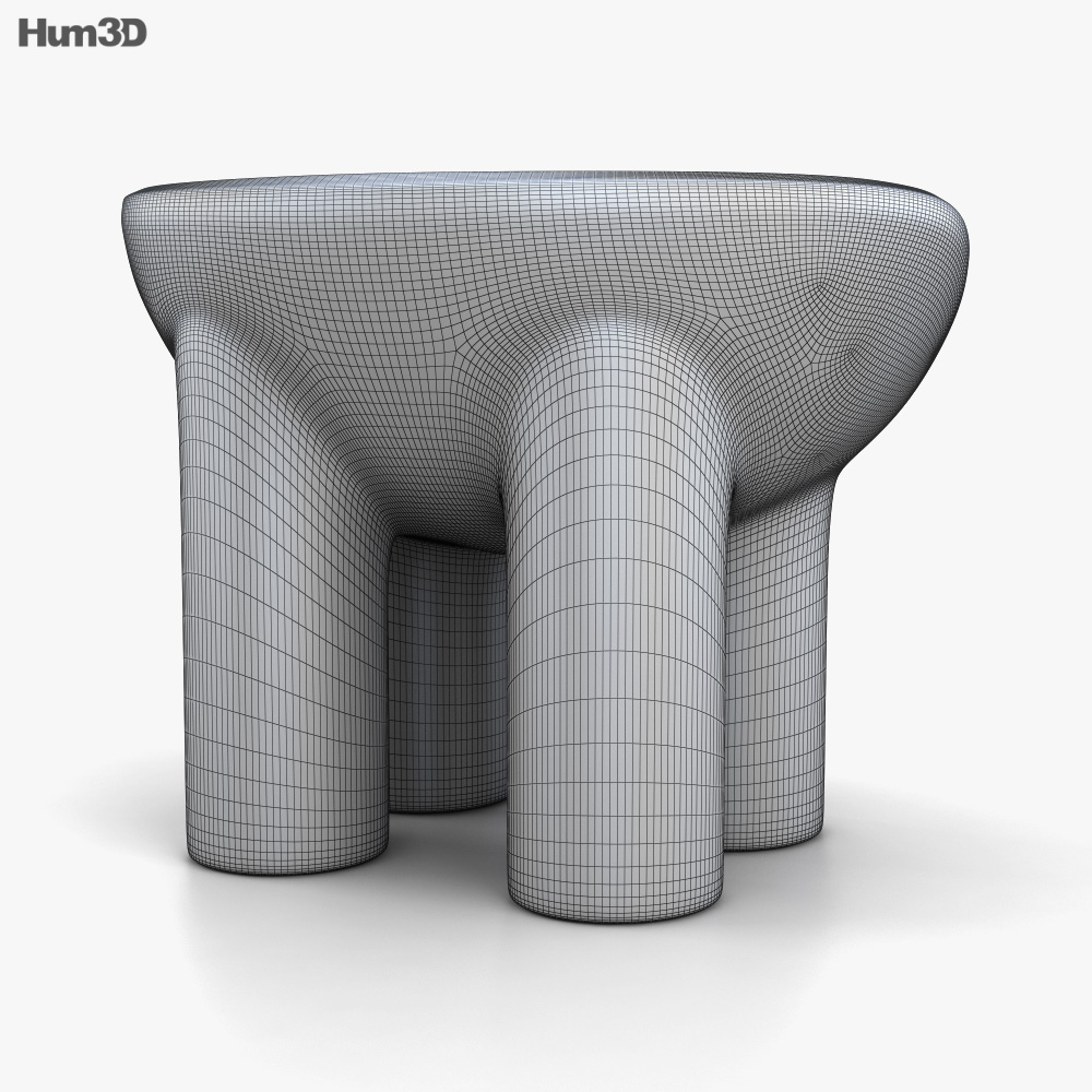Roly Poly Chair 3D model - Download in MAX, OBJ, FBX, C4D