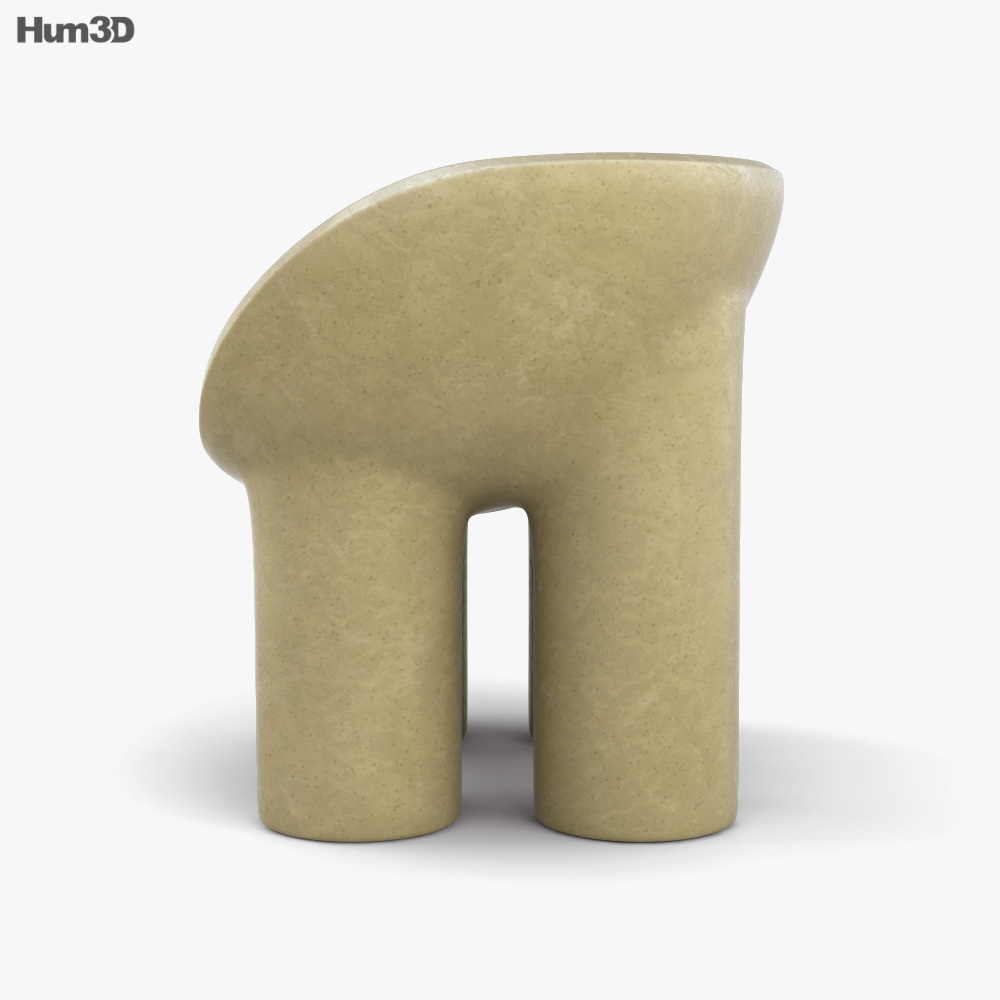 Roly Poly Chair 3D model - Download in MAX, OBJ, FBX, C4D