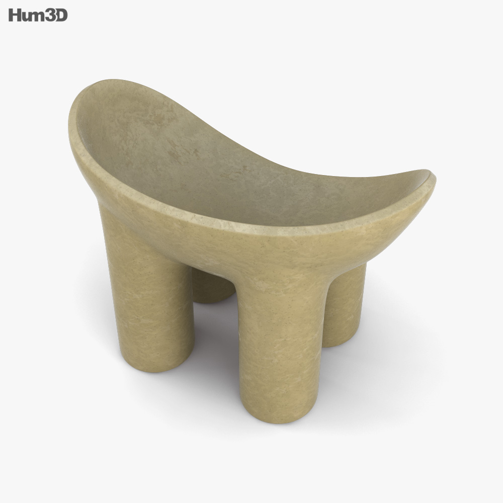 Roly Poly Chair 3D model - Download in MAX, OBJ, FBX, C4D