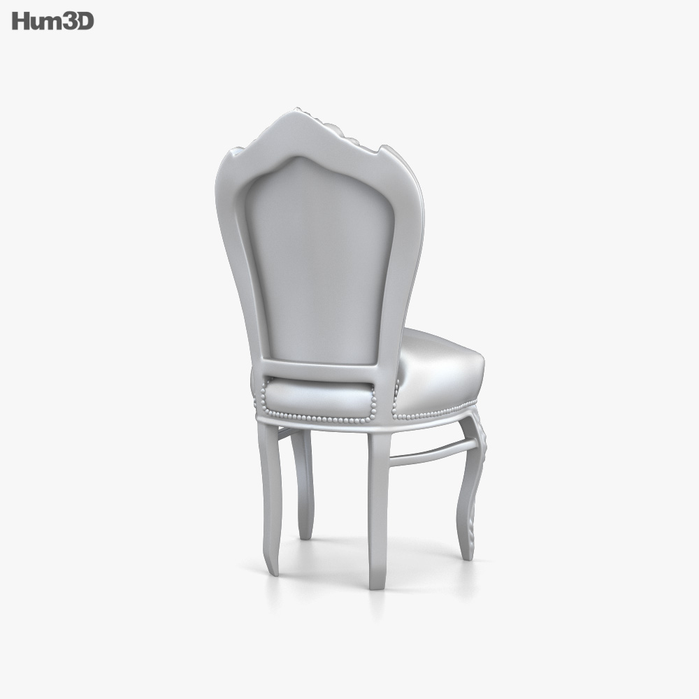 Baroque Chair 3D model - Download in MAX, OBJ, FBX, C4D