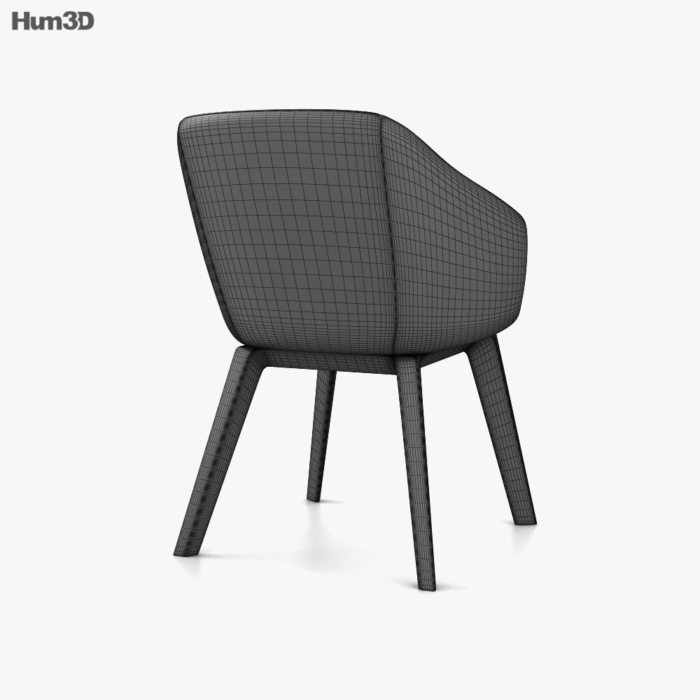 Marfa Armchair 3D model - Download in MAX, OBJ, FBX, C4D
