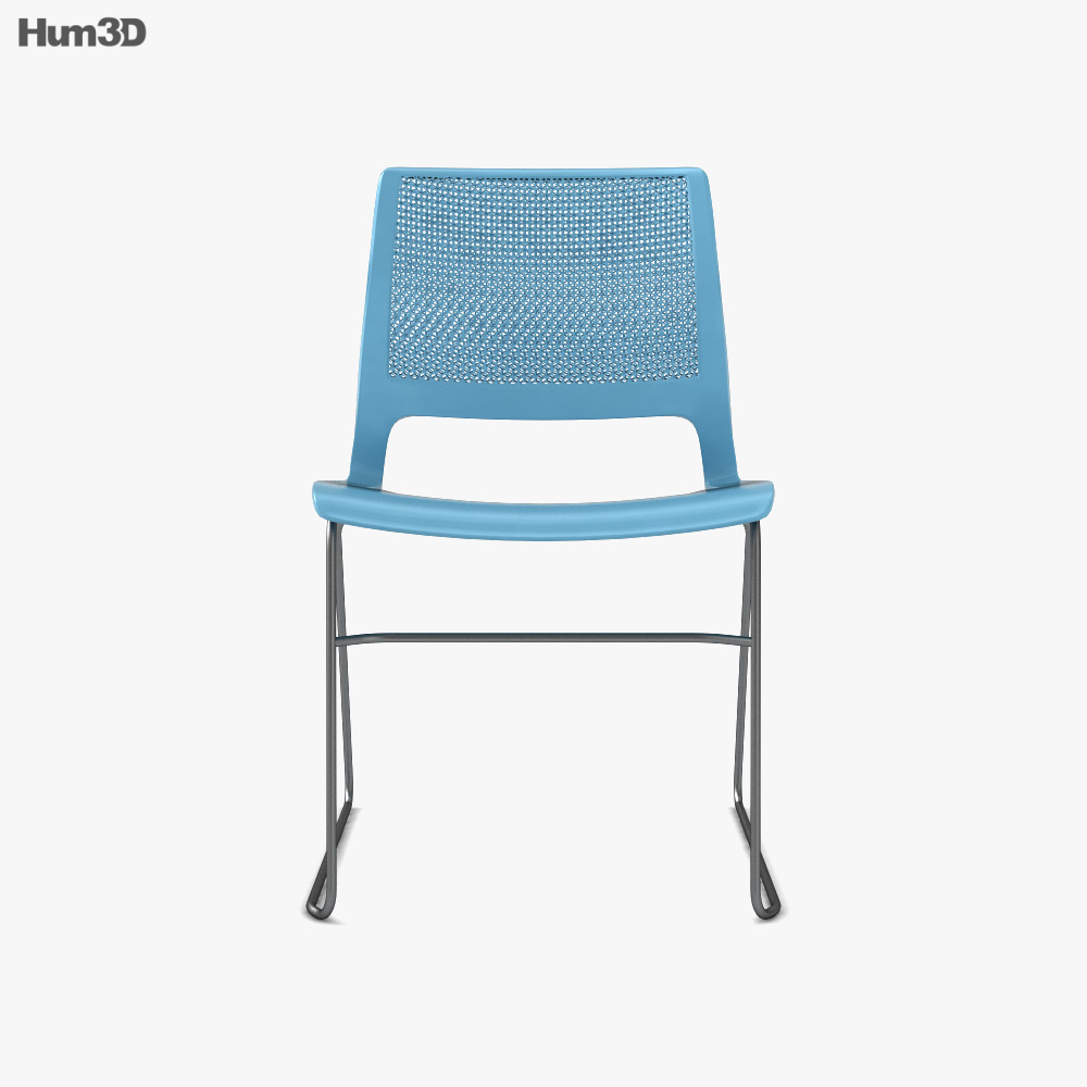Lumin Multipurpose Stackable Chair 3D model - Download in MAX, OBJ, FBX ...