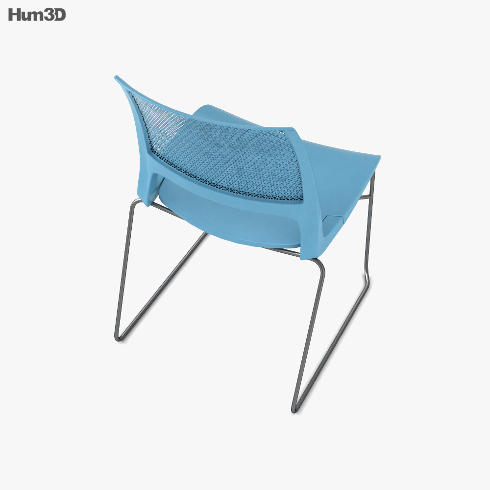 Lumin Multipurpose Stackable Chair 3D model - Download in MAX, OBJ, FBX ...