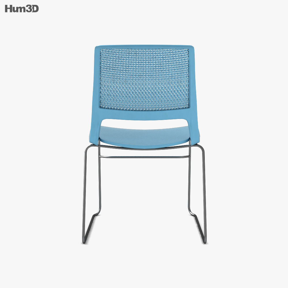 Lumin Multipurpose Stackable Chair 3D model - Download in MAX, OBJ, FBX ...