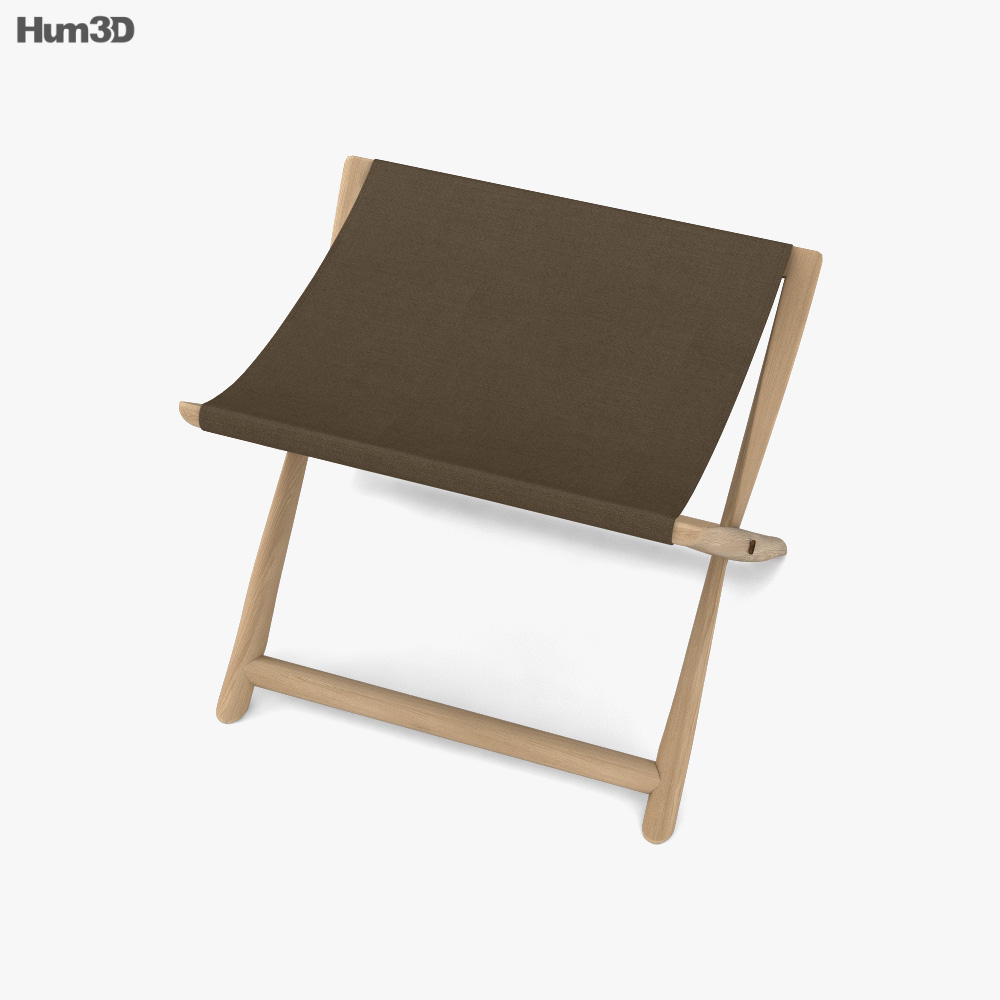 Kaare Klint Propeller Stool 3D model - Download in MAX, OBJ, FBX, C4D