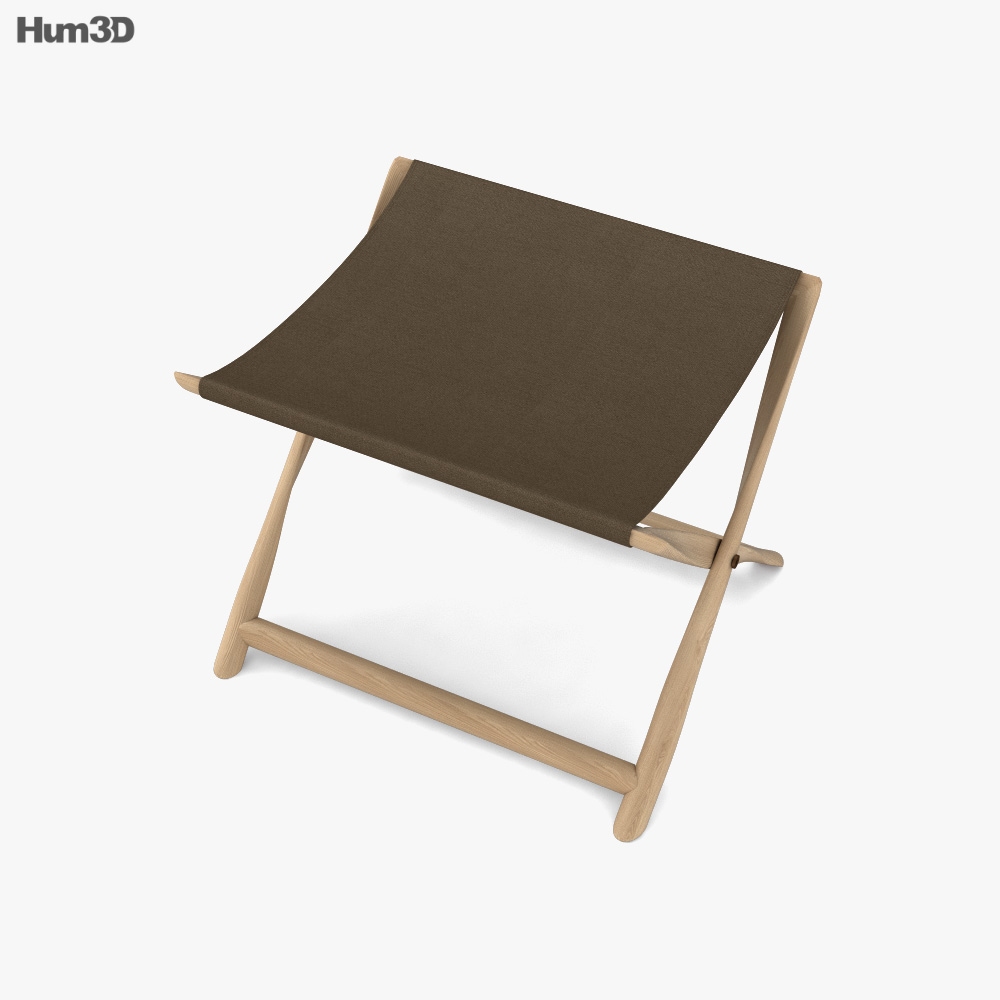 Kaare Klint Propeller Stool 3D model - Download in MAX, OBJ, FBX, C4D