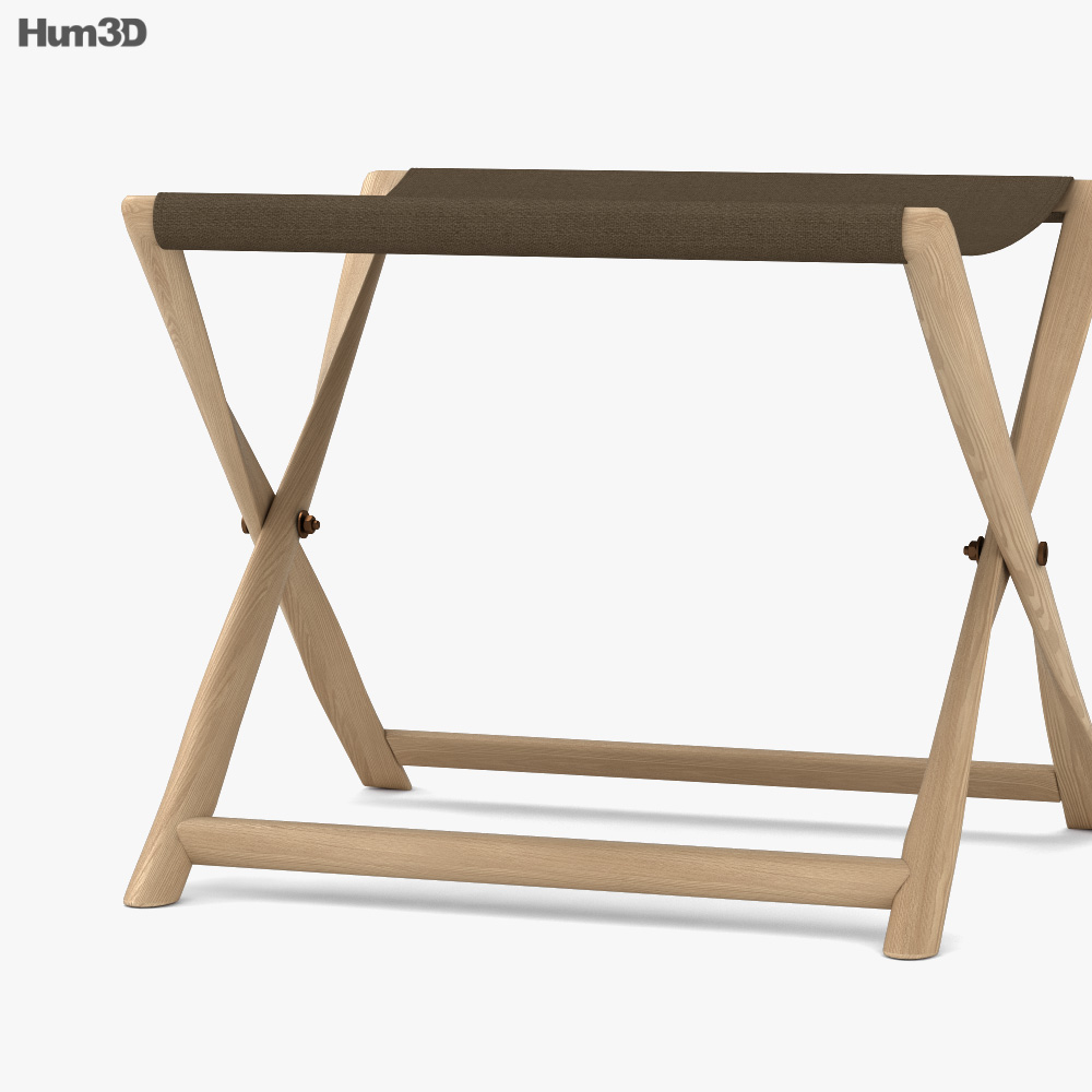 Kaare Klint Propeller Stool 3D model - Download in MAX, OBJ, FBX, C4D
